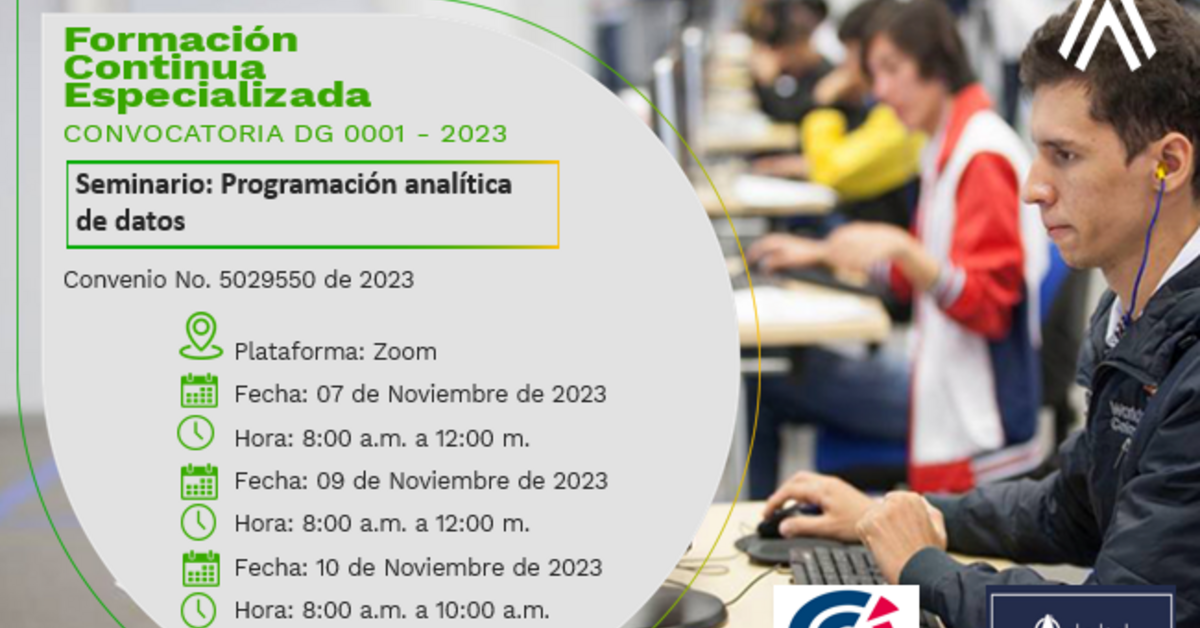 Seminario "Programación analítica de datos” | CCI France Colombie