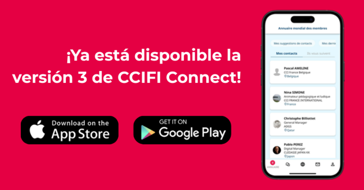 ¡Ya está disponible la nueva versión de la aplicación CCIFI Connect ...