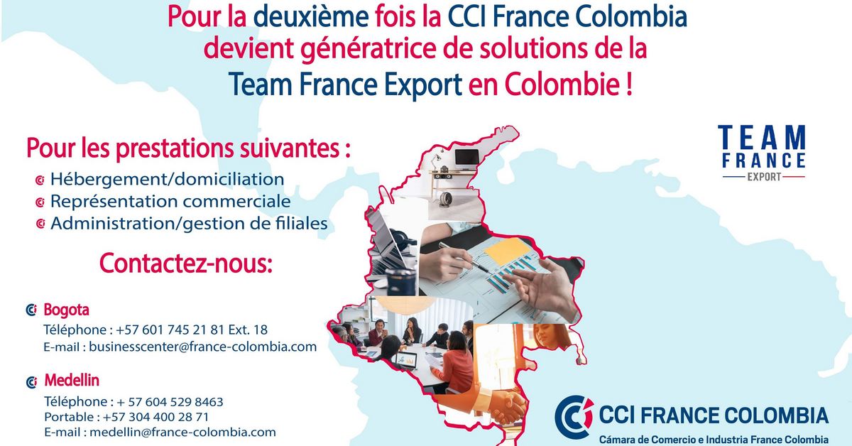 La CCI France Colombia collabore de nouveau avec Business France et est ...