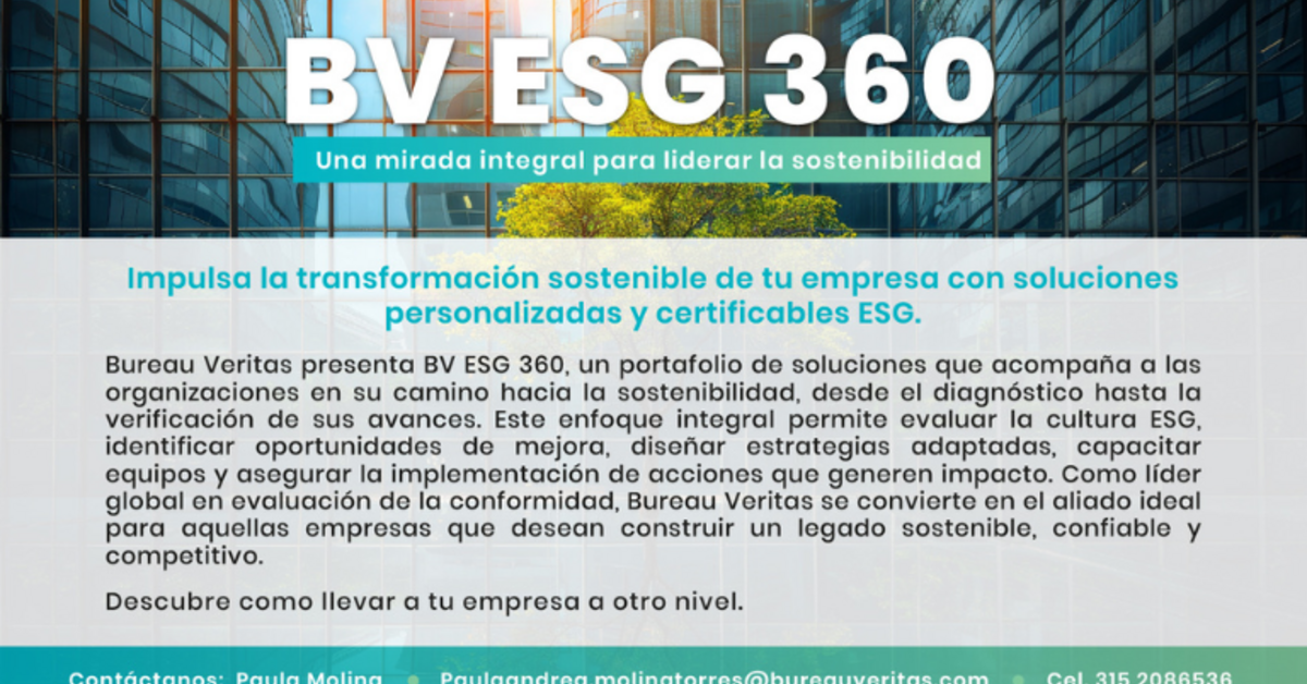 Bureau Veritas impulsa la sostenibilidad empresarial con su nuevo ...