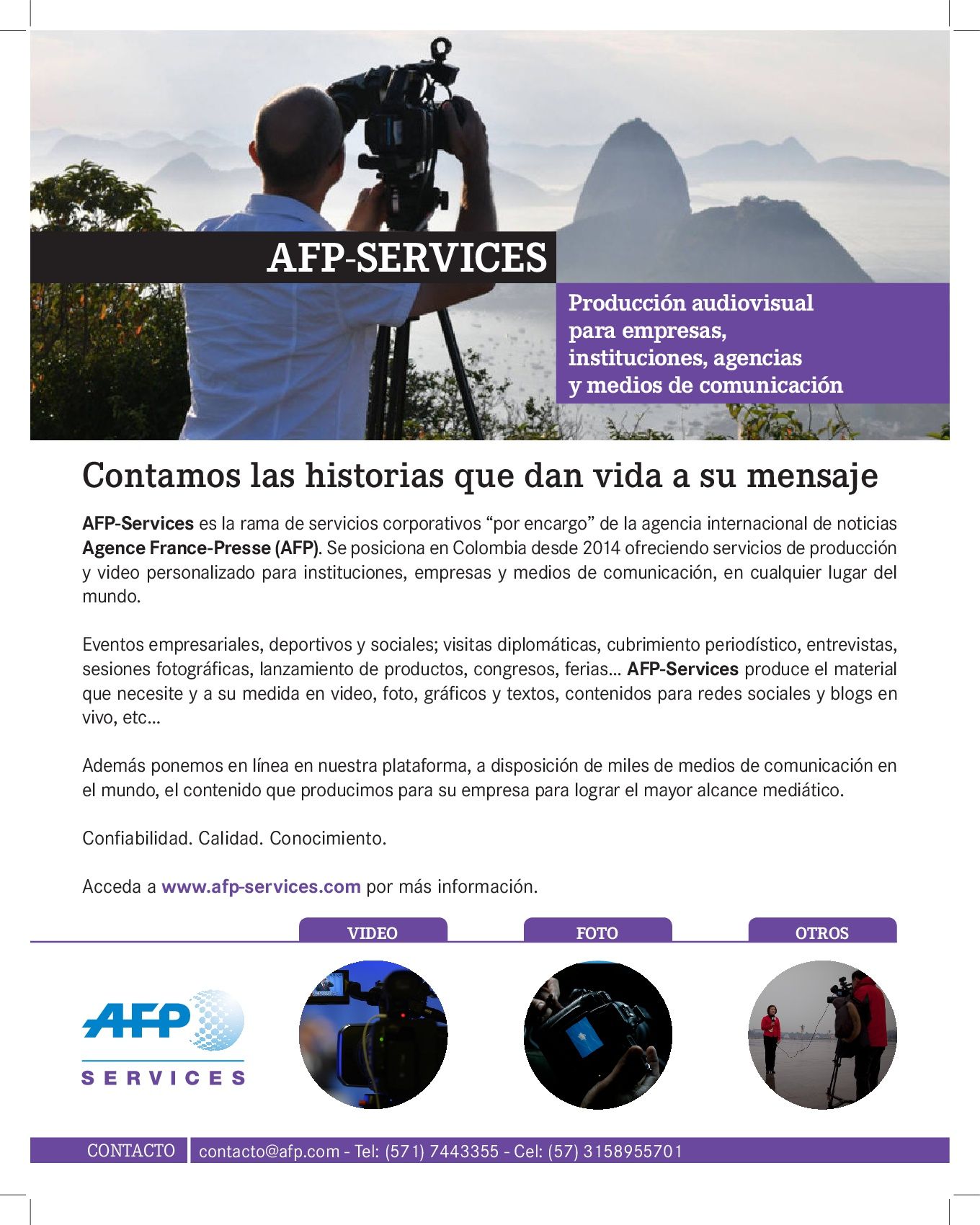 AFP-SERVICES Producción audiovisual para empresas, instituciones ...